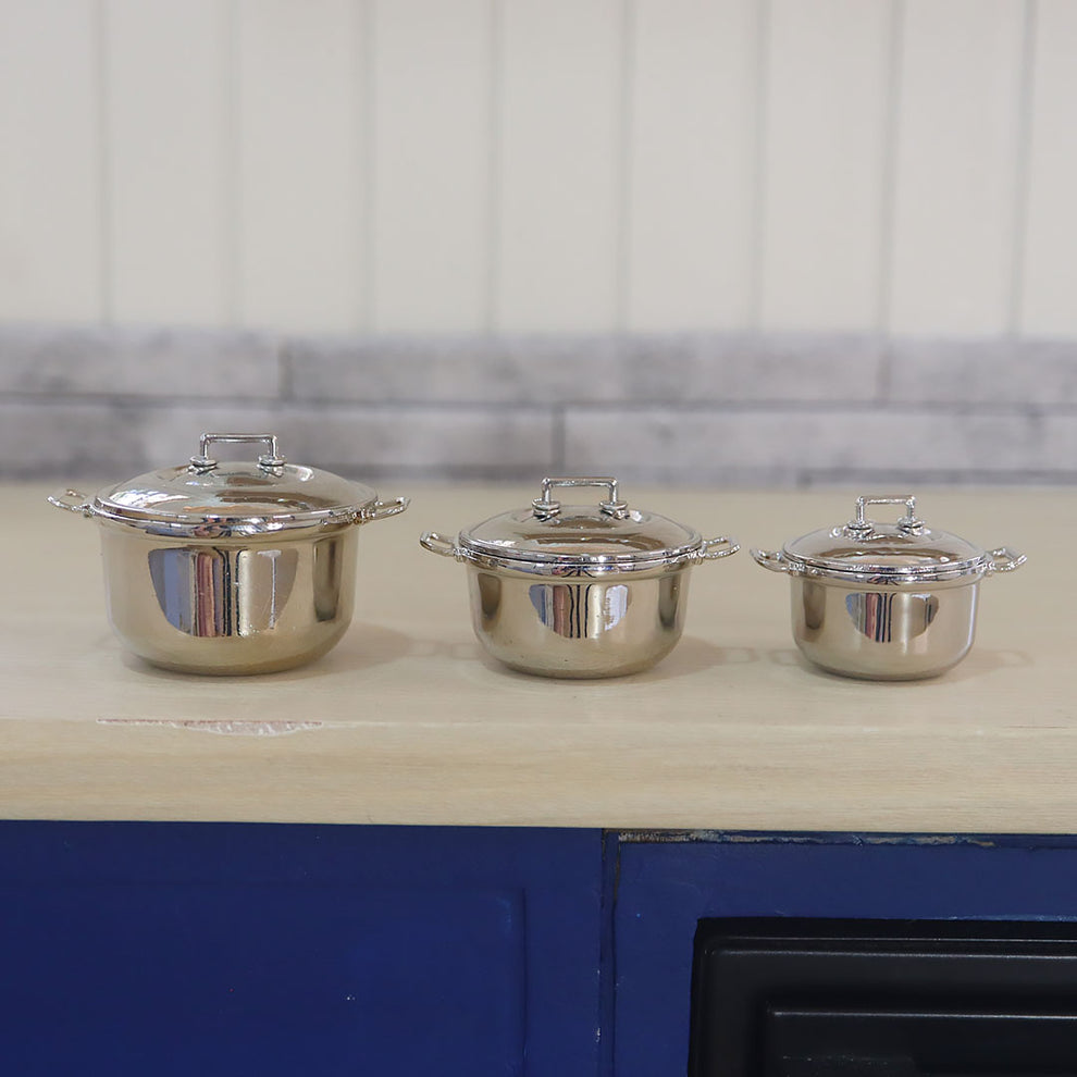 Mini Casserole - Cookware Set 1:6 Scale – Miniature Cusina