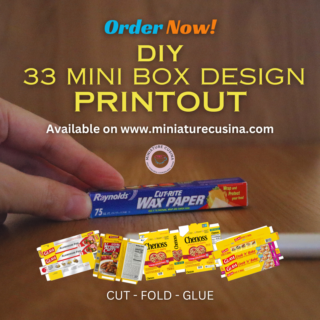 DIY MINI BOX TEMPLATE [ PRINTOUT ONLY ] 33 DIFFERENT DESIGNS ...